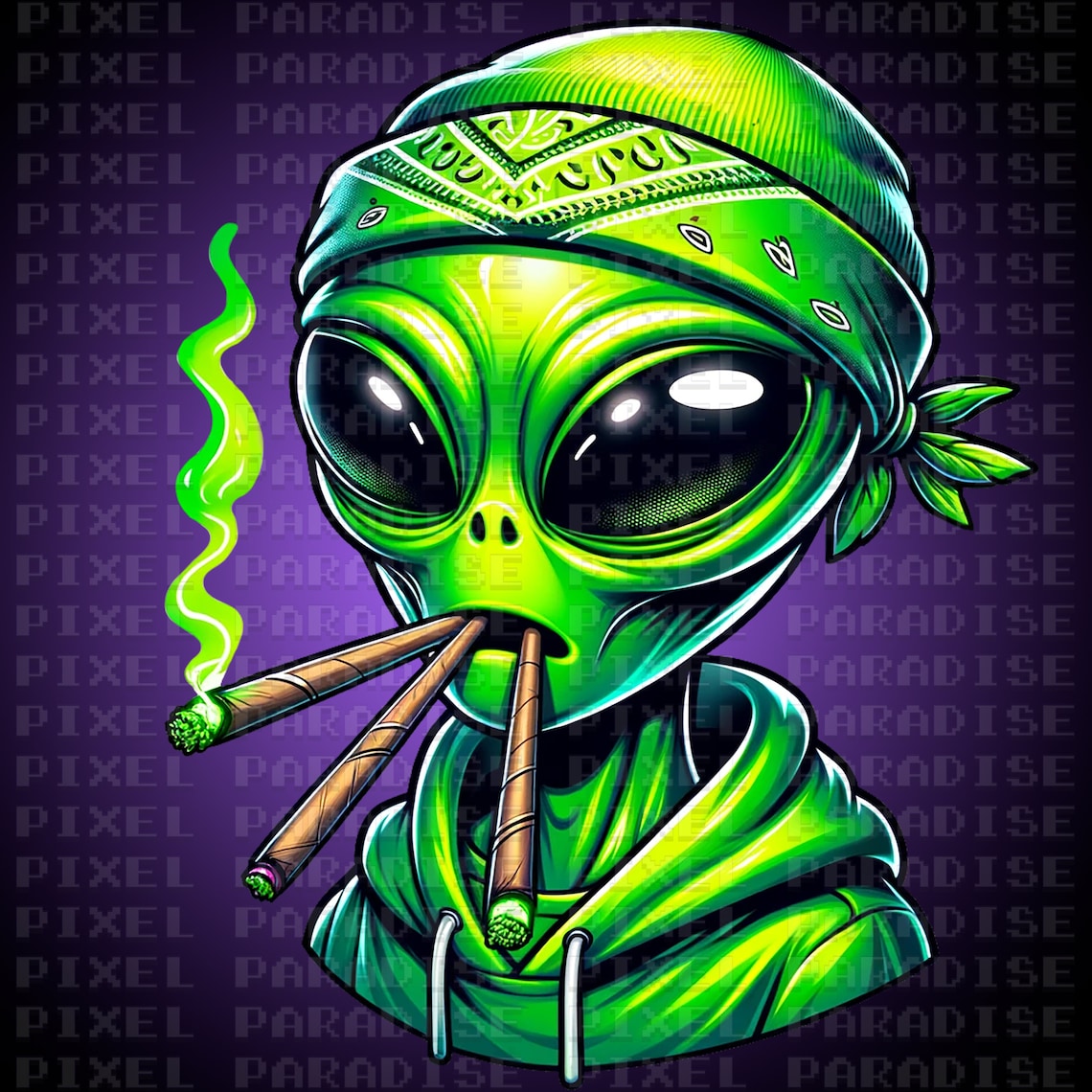 Alien PNG, Alien Stoner Png, Smoking Alien Png, Outer Space Png, Stoned ...