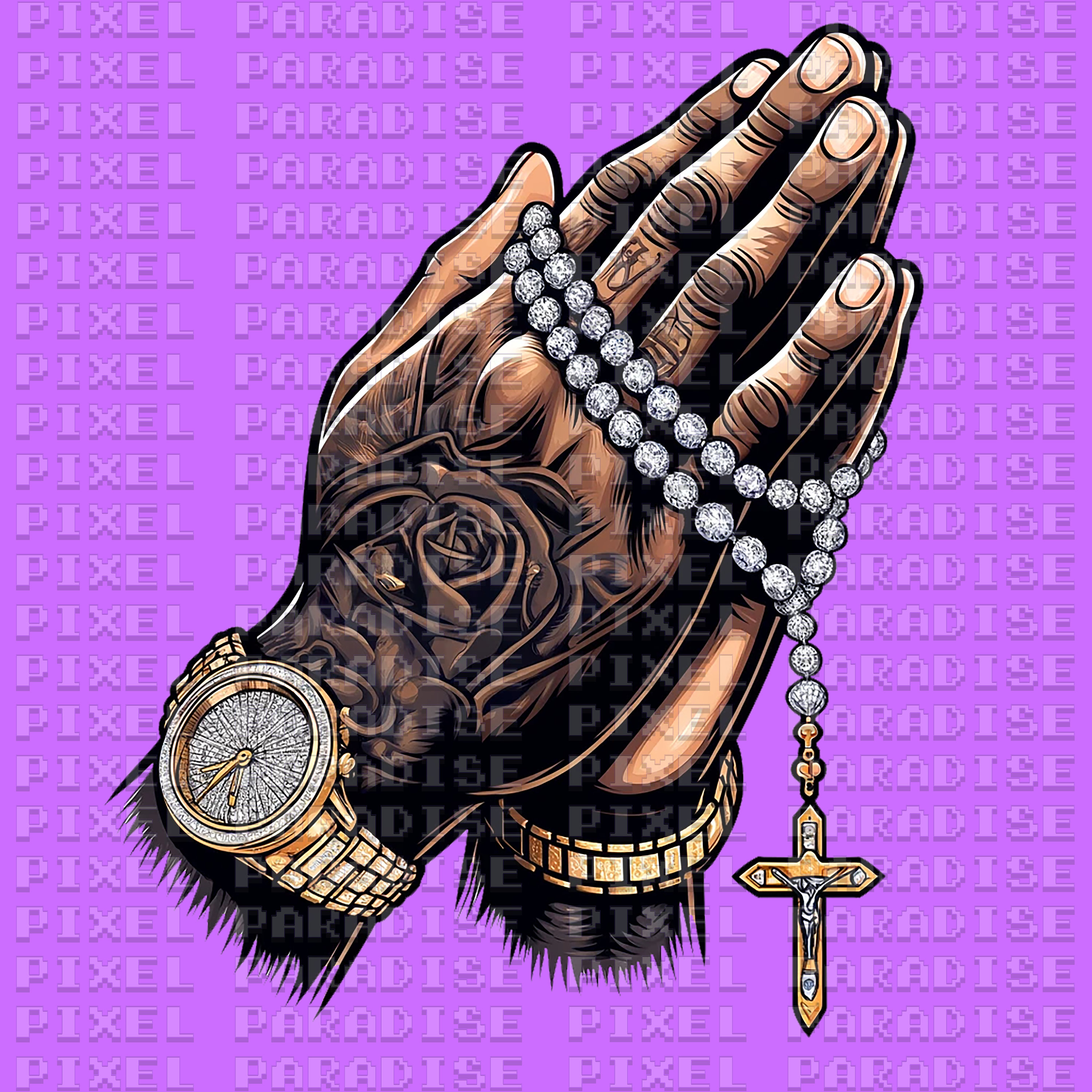 Praying PNG, Streetwear Png, Gangsta Png, Praying Hands Png, Black Man ...