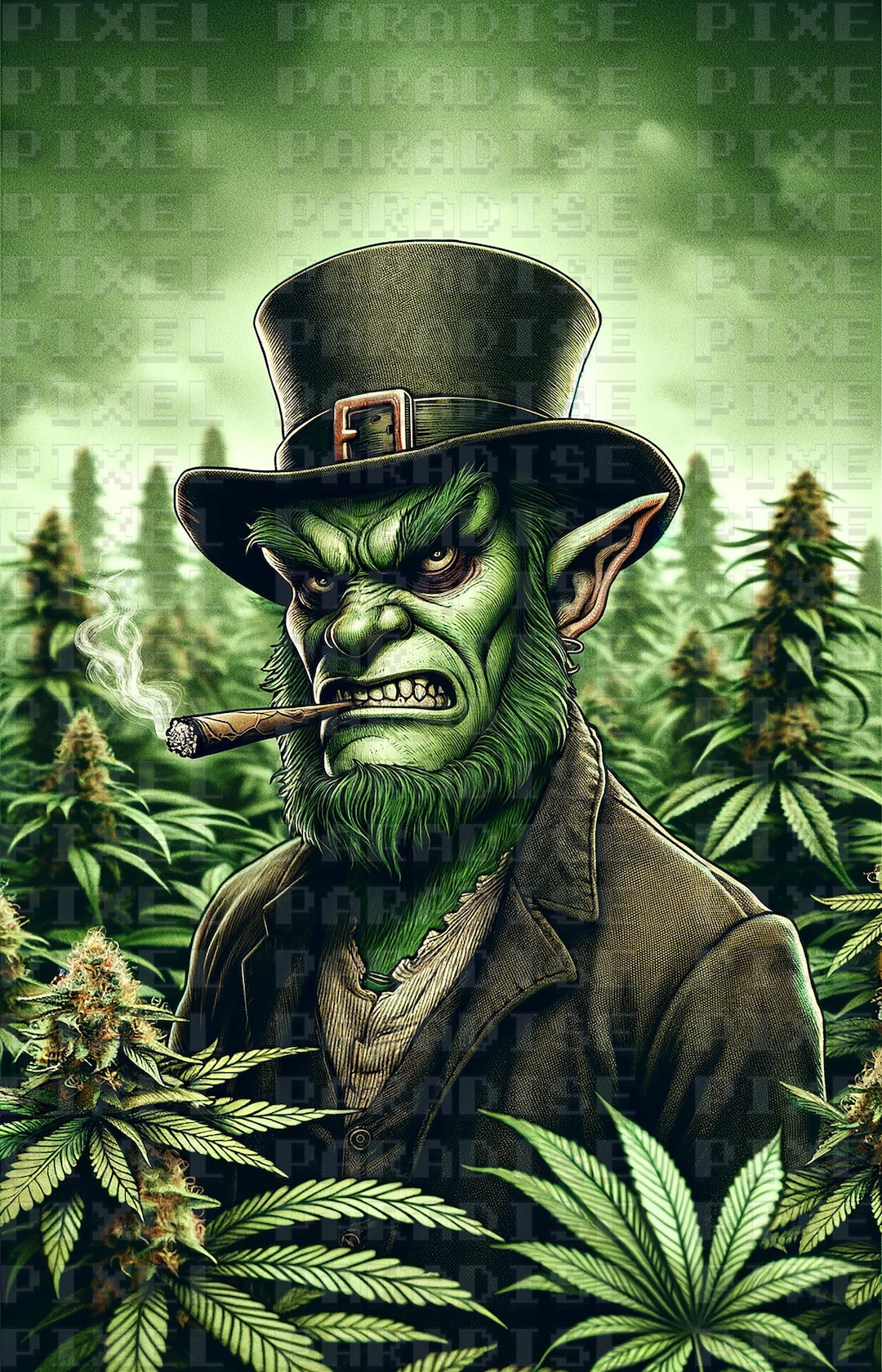 St Patricks Day Marijuana Png, St Patricks Day Weed Png, Marijuana ...