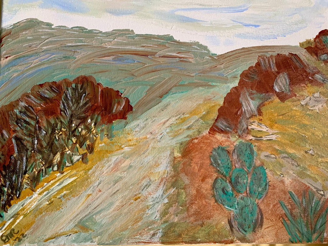 Beauty of the Southwest! A Calming Southwest Palette. Gorgeous Piece ...
