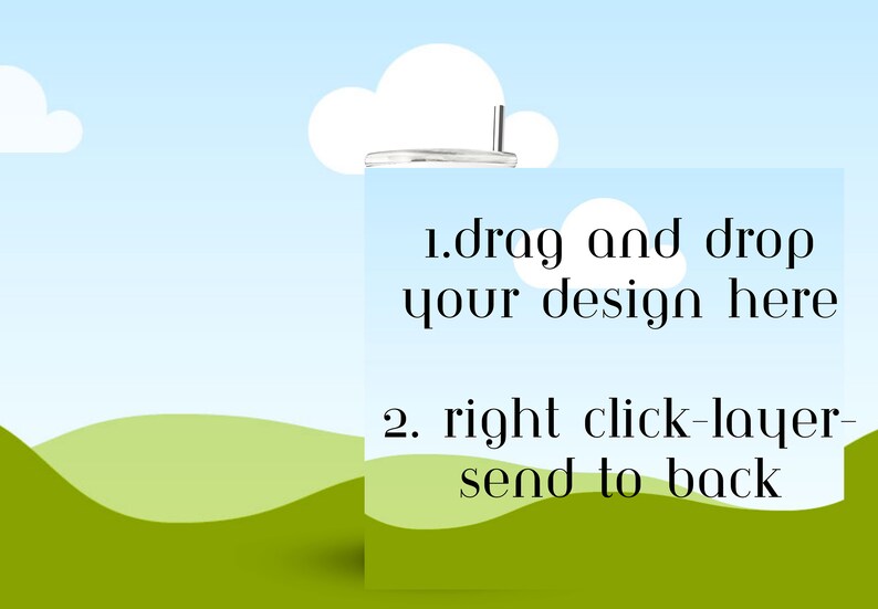 Rotating Tumbler Mockup, Canva Drag and Drop 20oz Tumbler Mockup ...