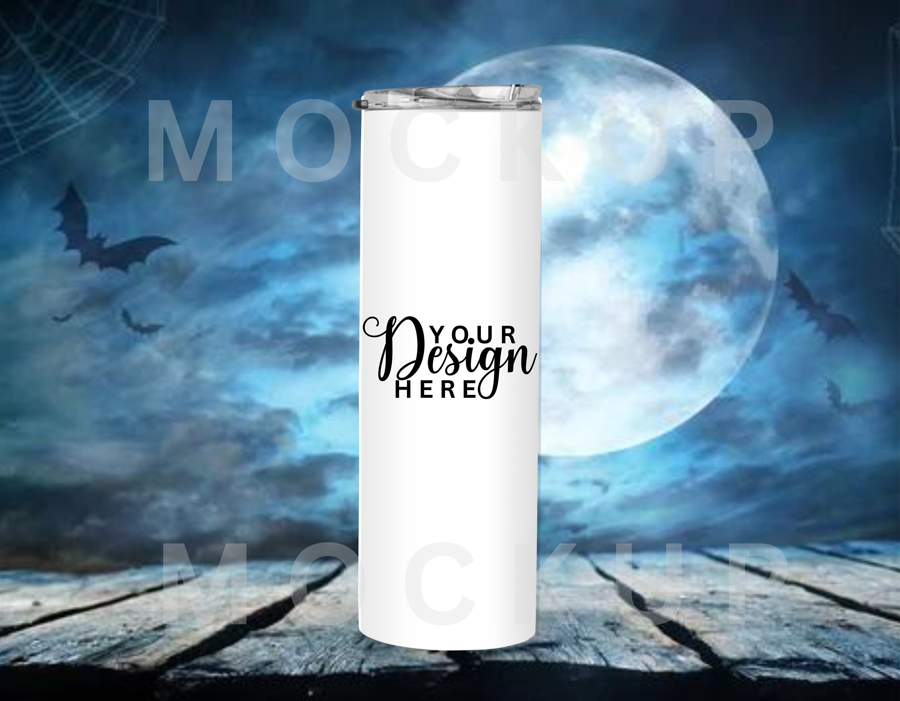 Rotating Tumbler Mockup Rotating Halloween Tumbler Drag and - Etsy