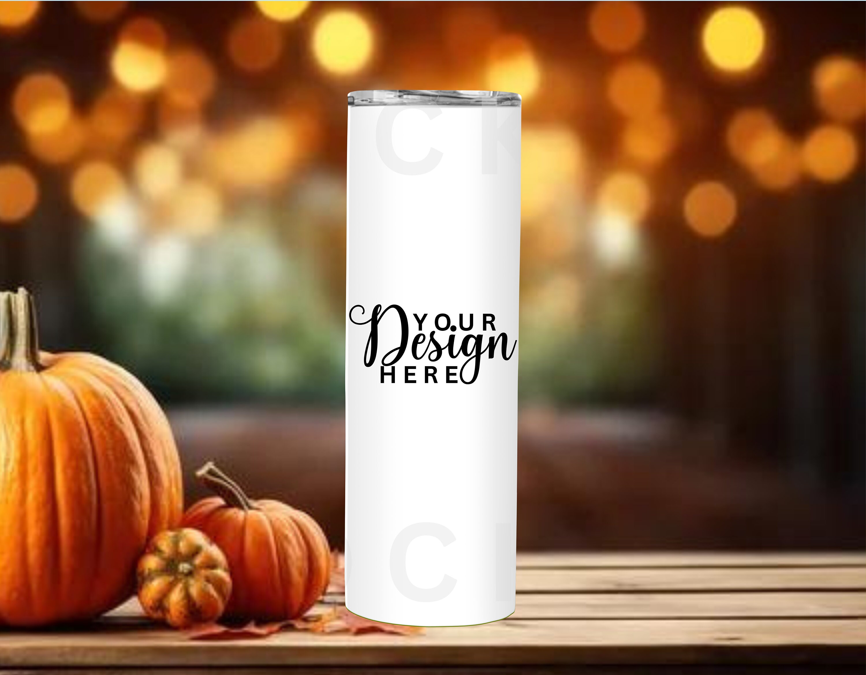 Rotating Tumbler Mockup, Rotating Fall Tumbler, Drag and Drop Tumbler ...