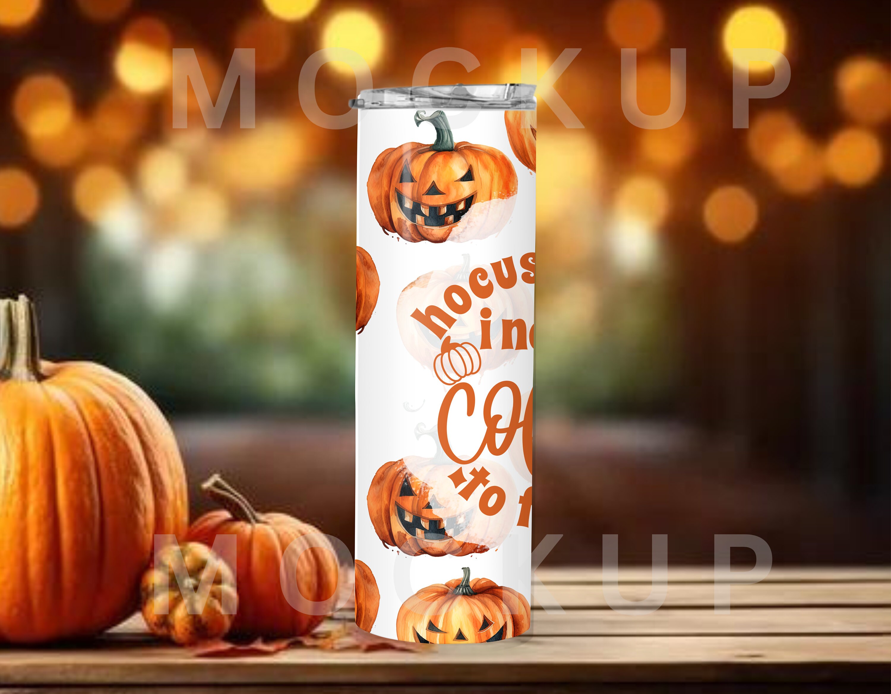 Rotating Tumbler Mockup, Rotating Fall Tumbler, Drag and Drop Tumbler ...