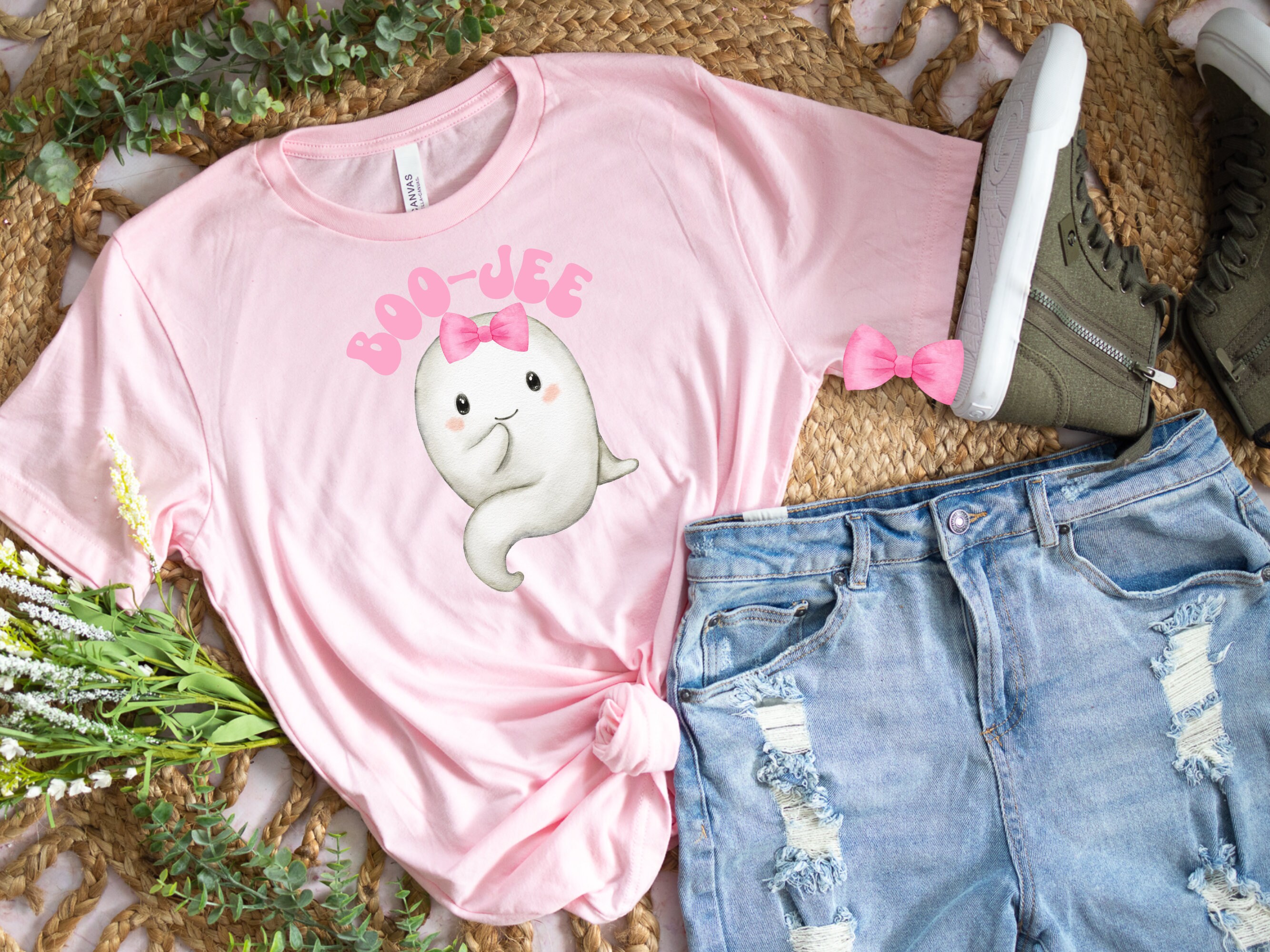 Halloween Boo-jee Pink Ghost SVG, Halloween Design Svg, Ghost Svg ...