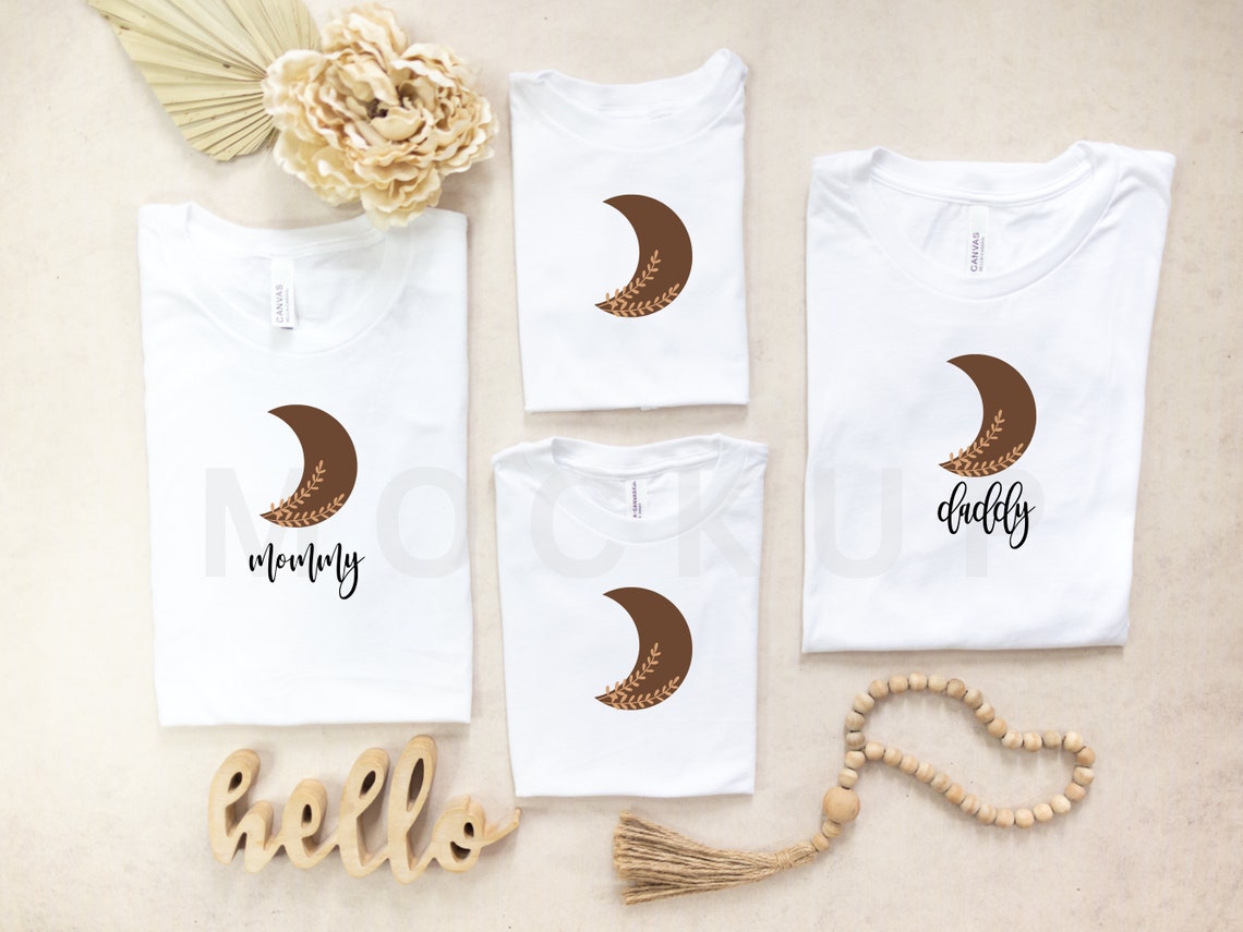 Family Mockups Bella and Canvas White 3001C T-shirt Mockup - Etsy