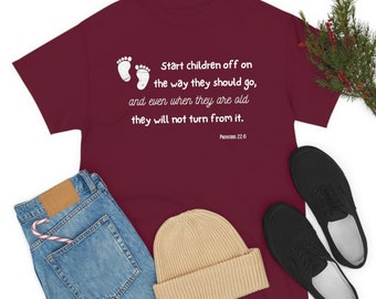Proverbs 22 6 Shirt - Etsy