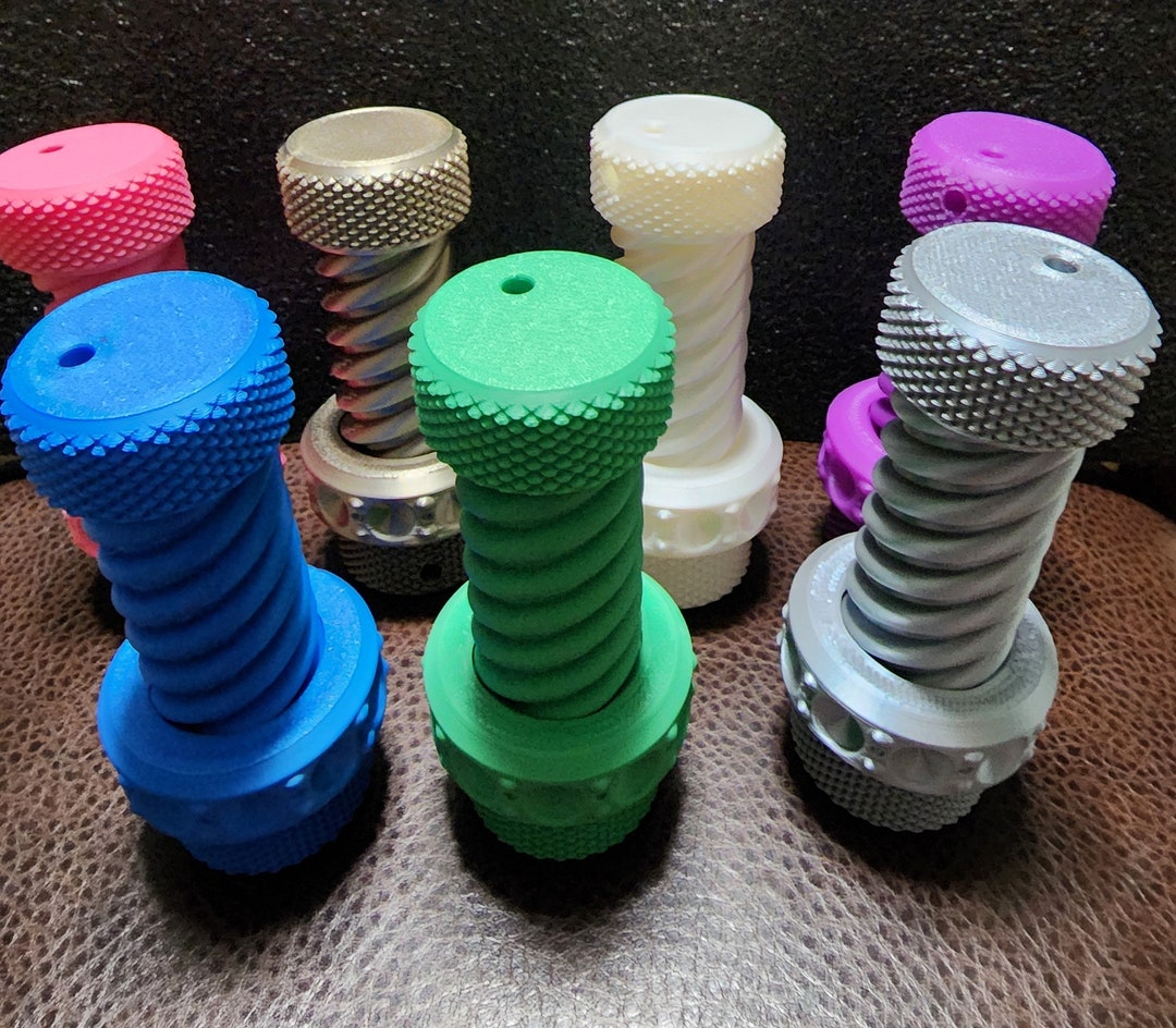 4.5 3D Printed Fidget Bolt Toy Made From PLA Plus - Etsy