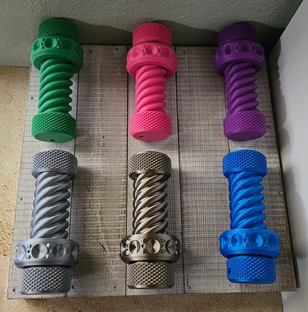 4.5 3D Printed Fidget Bolt Toy Made From PLA Plus - Etsy