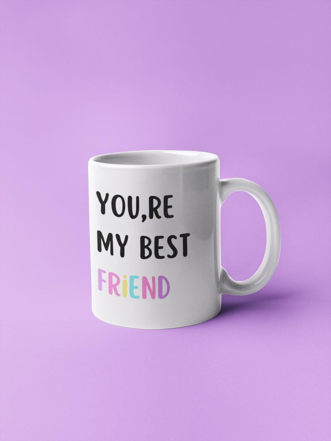 Friend Gift, Best Friend Gift, Colorfull, Birthday Gift, Coffee Mug ...