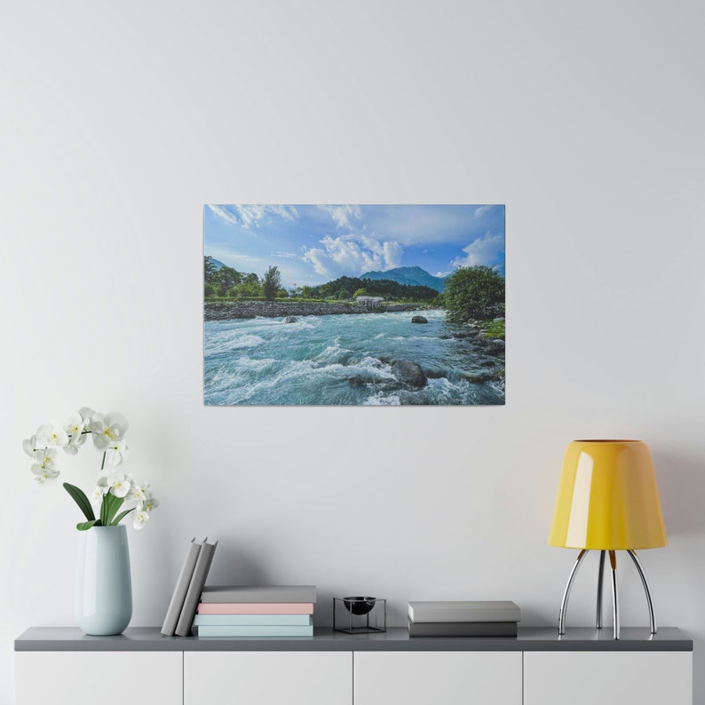 Beautiful Landscape Matte Canvas, Stretched, 0.75 - Etsy