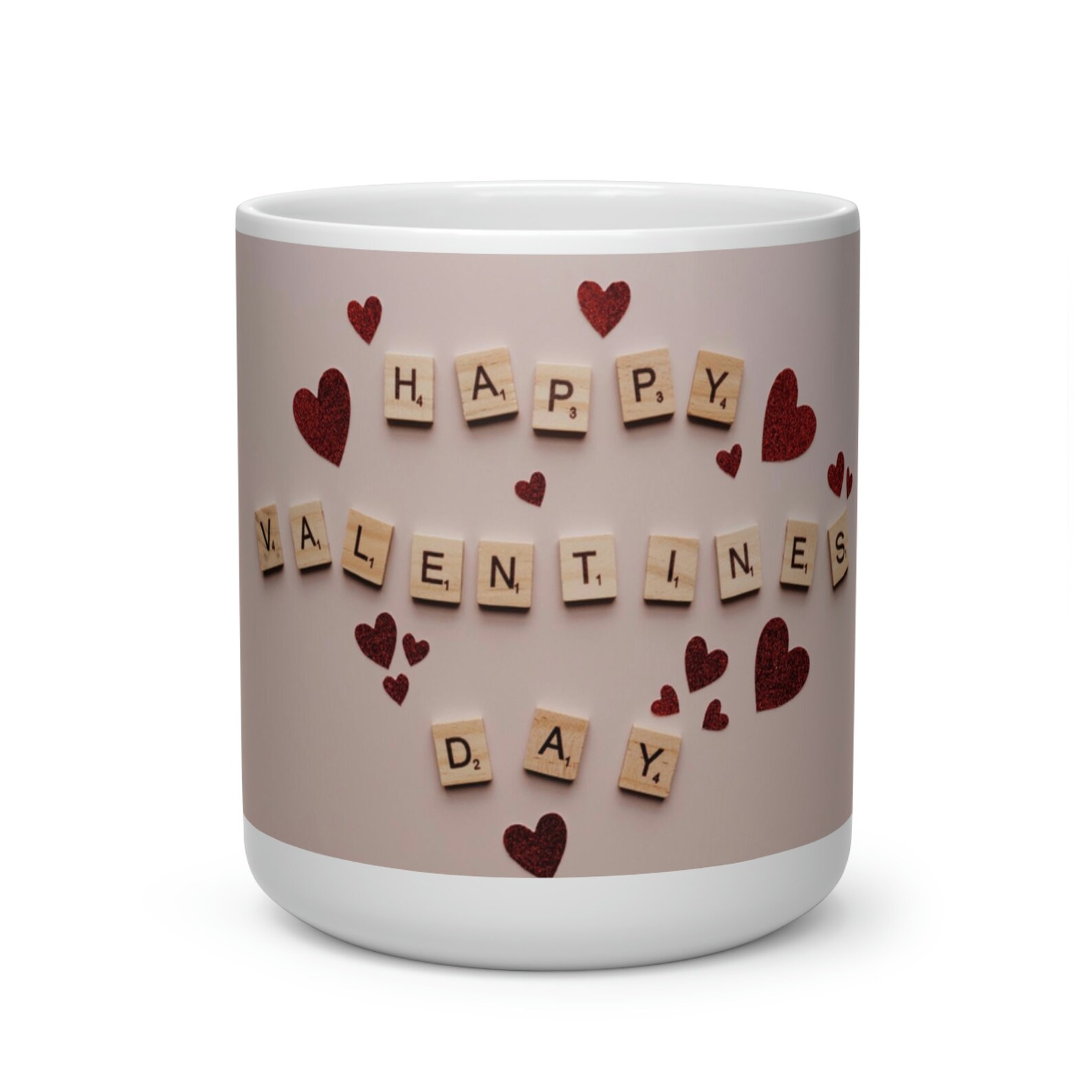 Heart Shape Valentines Day Mug - Etsy