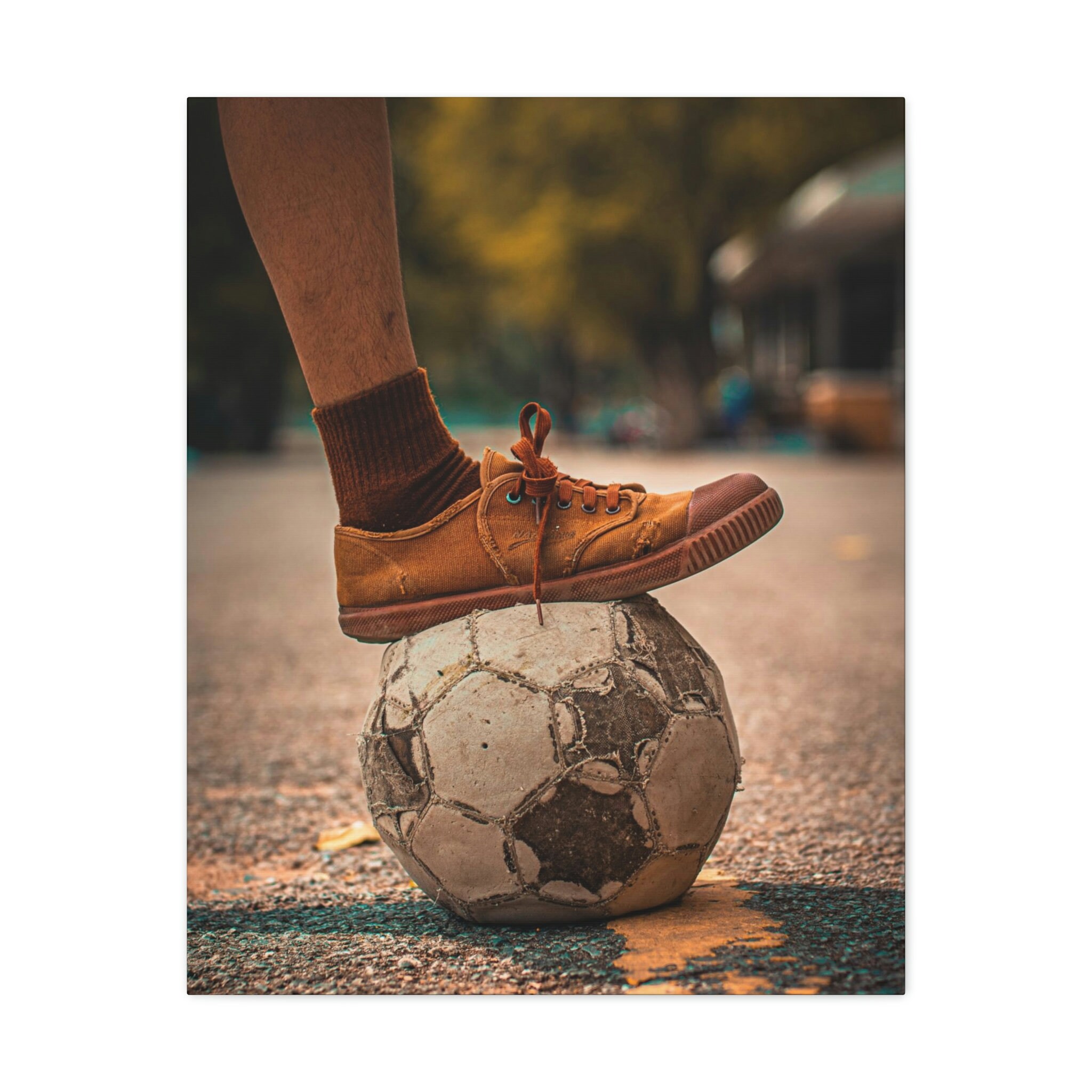 The Beautiful Game Soccer Football Canvas Gallery Wraps - Etsy