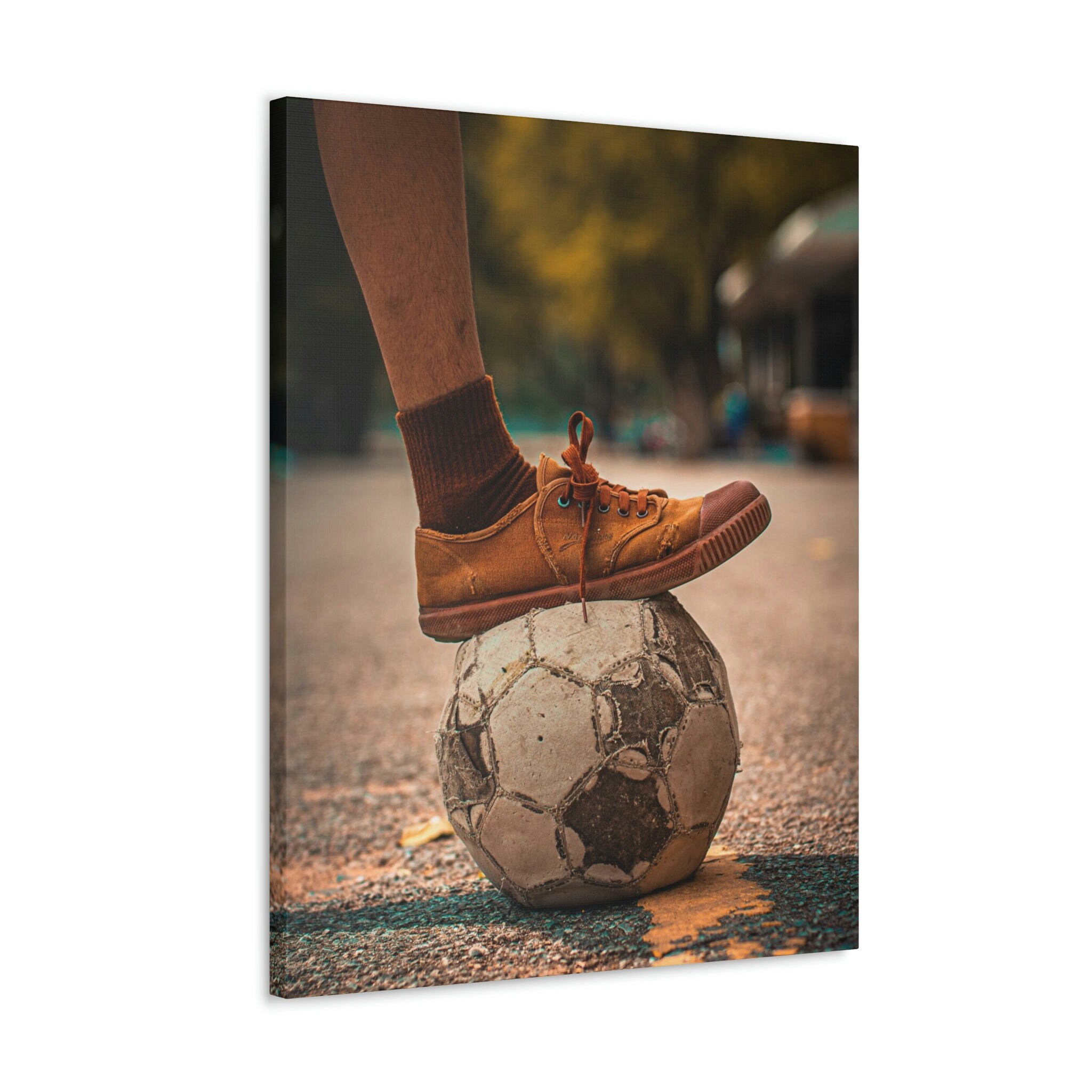 The Beautiful Game Soccer Football Canvas Gallery Wraps - Etsy