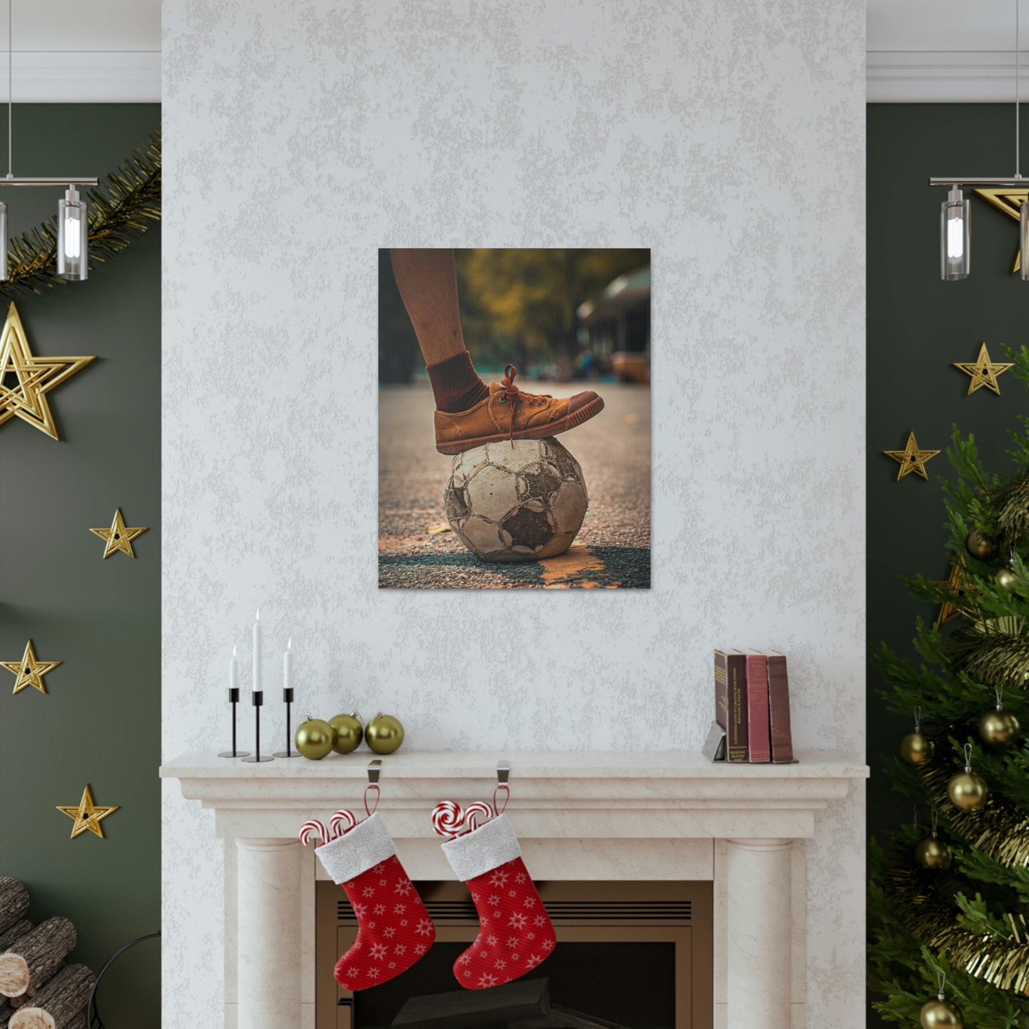 The Beautiful Game Soccer Football Canvas Gallery Wraps - Etsy