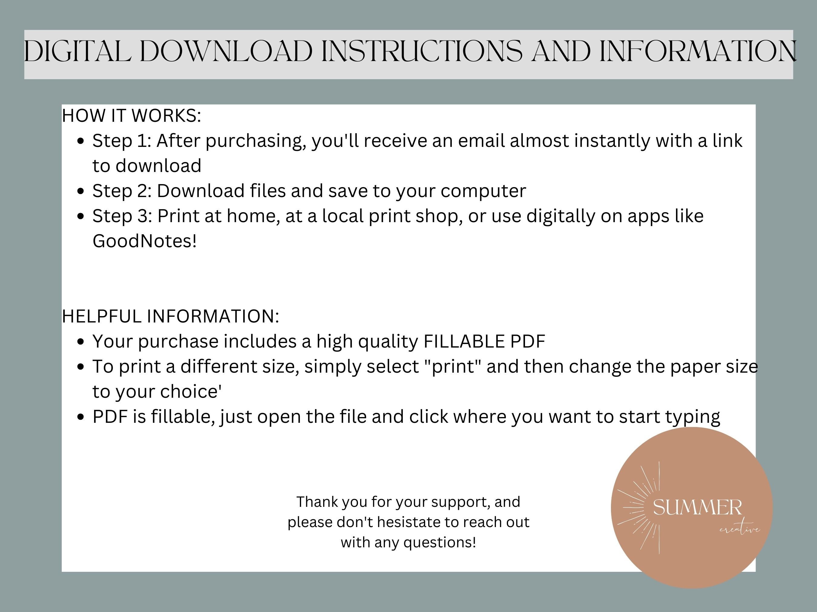 Tube Feeding Log, Instant Download Printable Fillable PDF, Tube Feeding ...