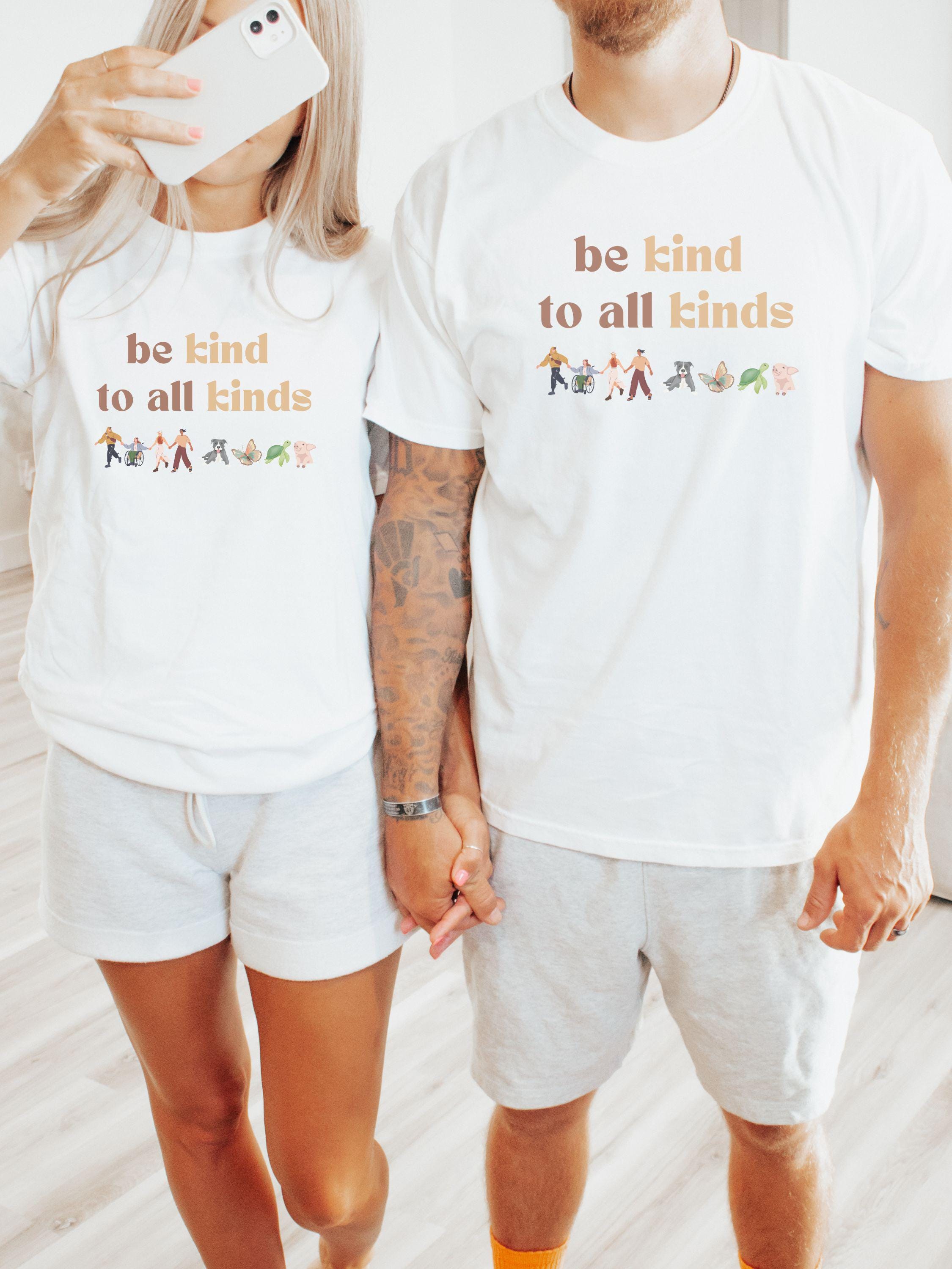 Be Kind to All Kinds Shirt, Inclusive Kindness Shirt, Mens Womens Be ...
