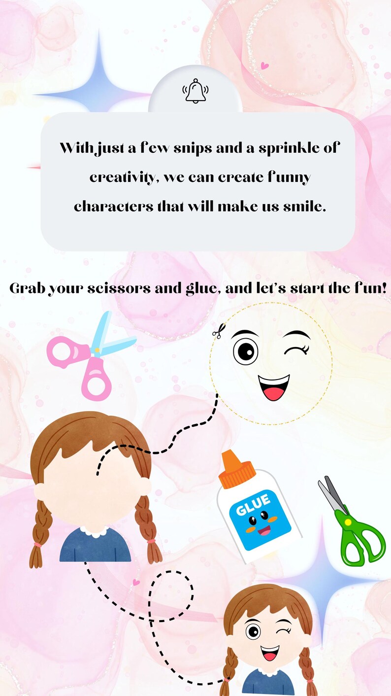 Emotions Cut and Paste Activity Pack 12 Fun Educational Pages for ...