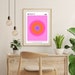 Angel Number Poster 666, Reflect, Pink and Red Aura Gradient, Digital ...