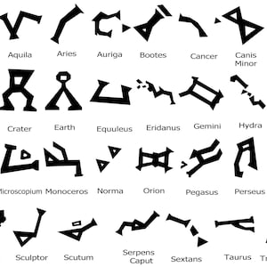 Individual Stargate Symbols Collection - Etsy Canada