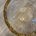 Vintage IVV Glacier Crystal Bowl: 10K Gold Trim, Mid Century Modern - Etsy