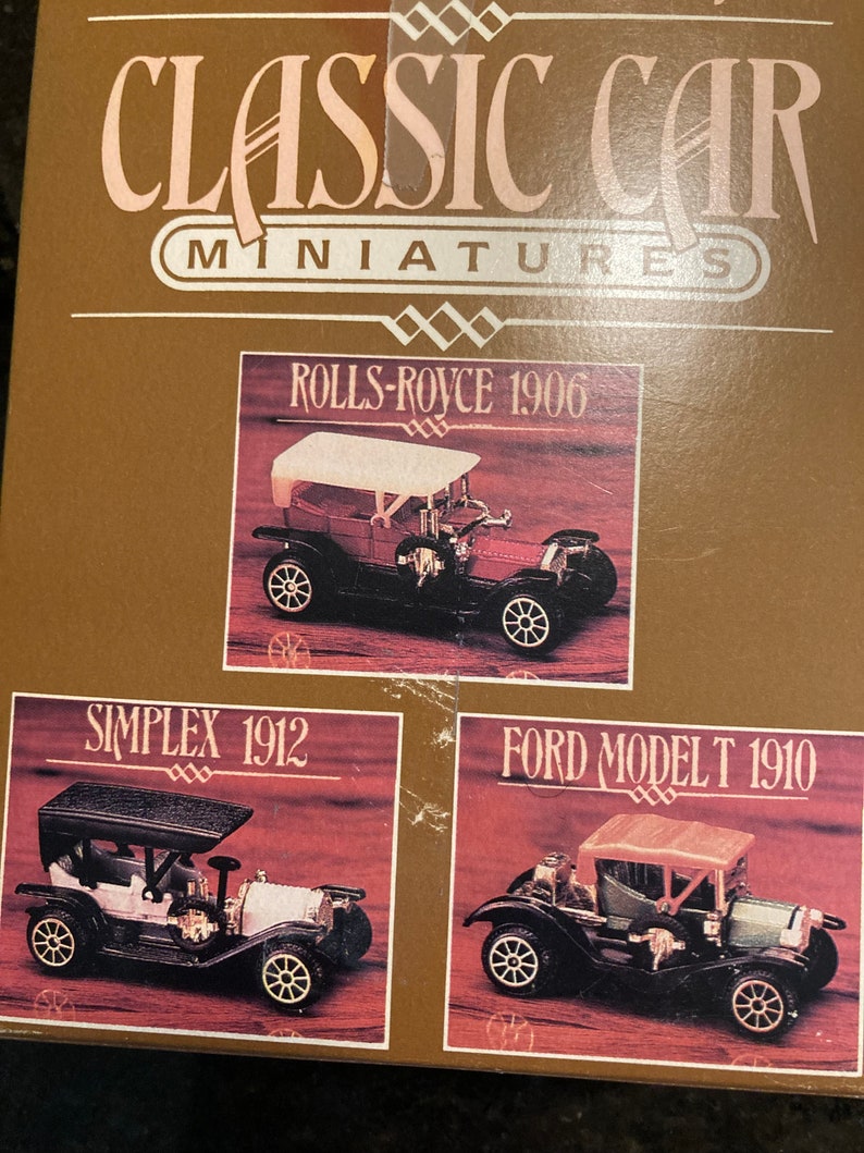 Classic Car Miniatures Authentic Replicas for Display by Reader's ...