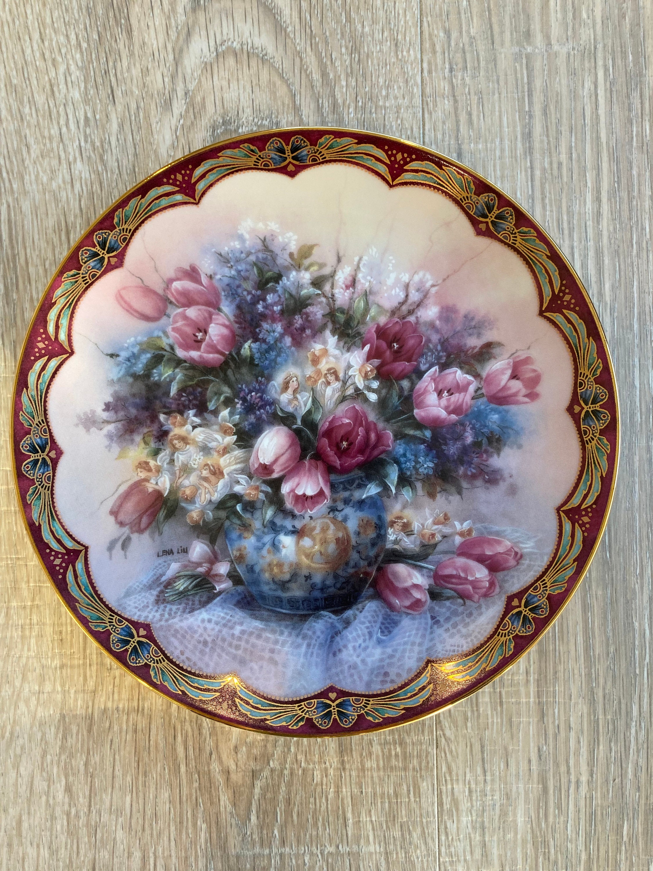 Lena Liu Flower Fairies Decorative Wall Plates Featuring Enchanting ...