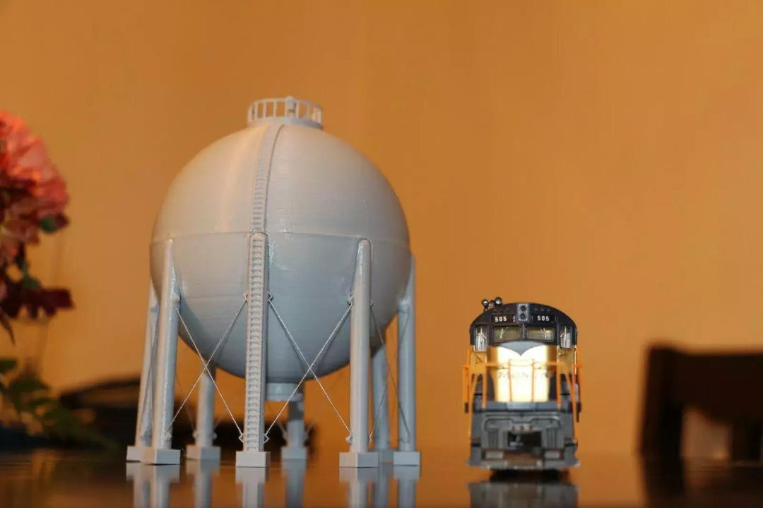 HO Scale Model Natural Gas Storage Tank Custom - Etsy