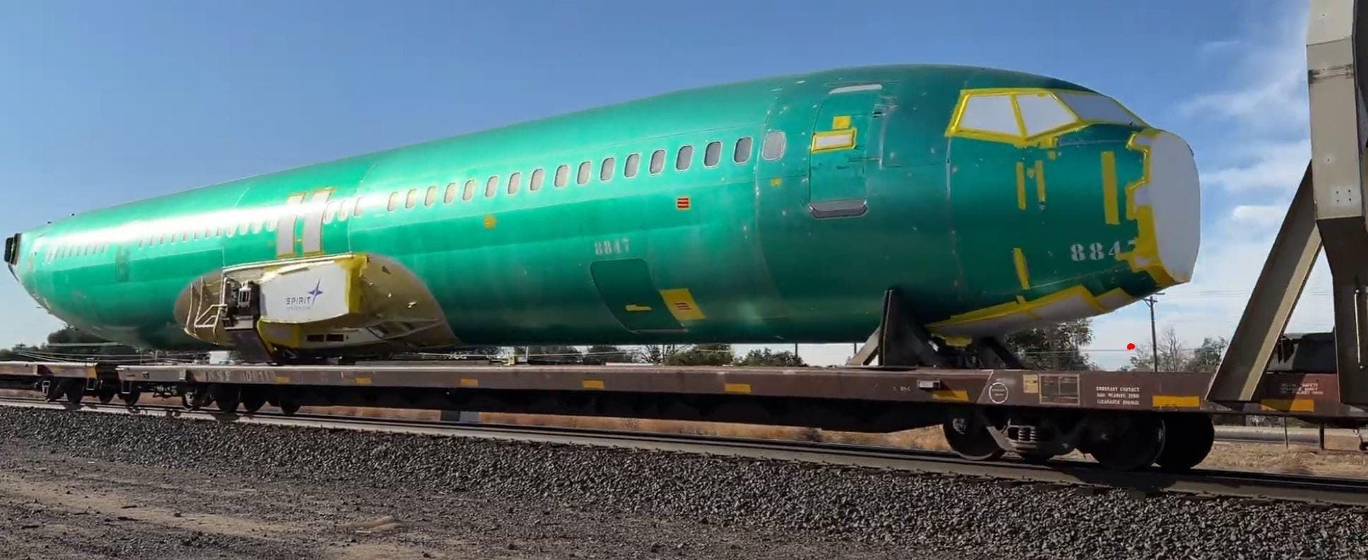 HO Scale Boeing 737 Fuselage and Cargo - Etsy