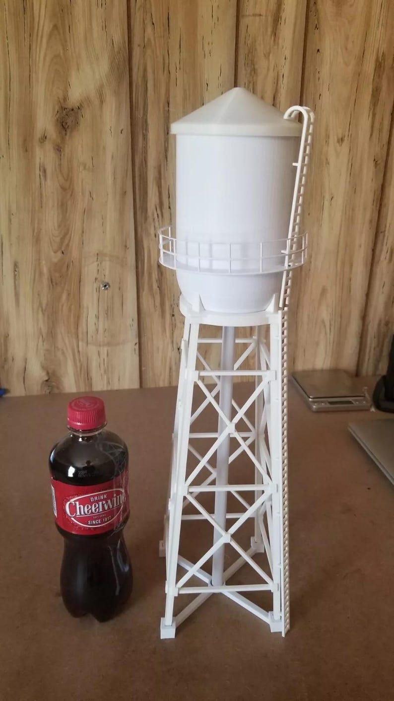 O Scale Water Tower 3D Printed - Etsy