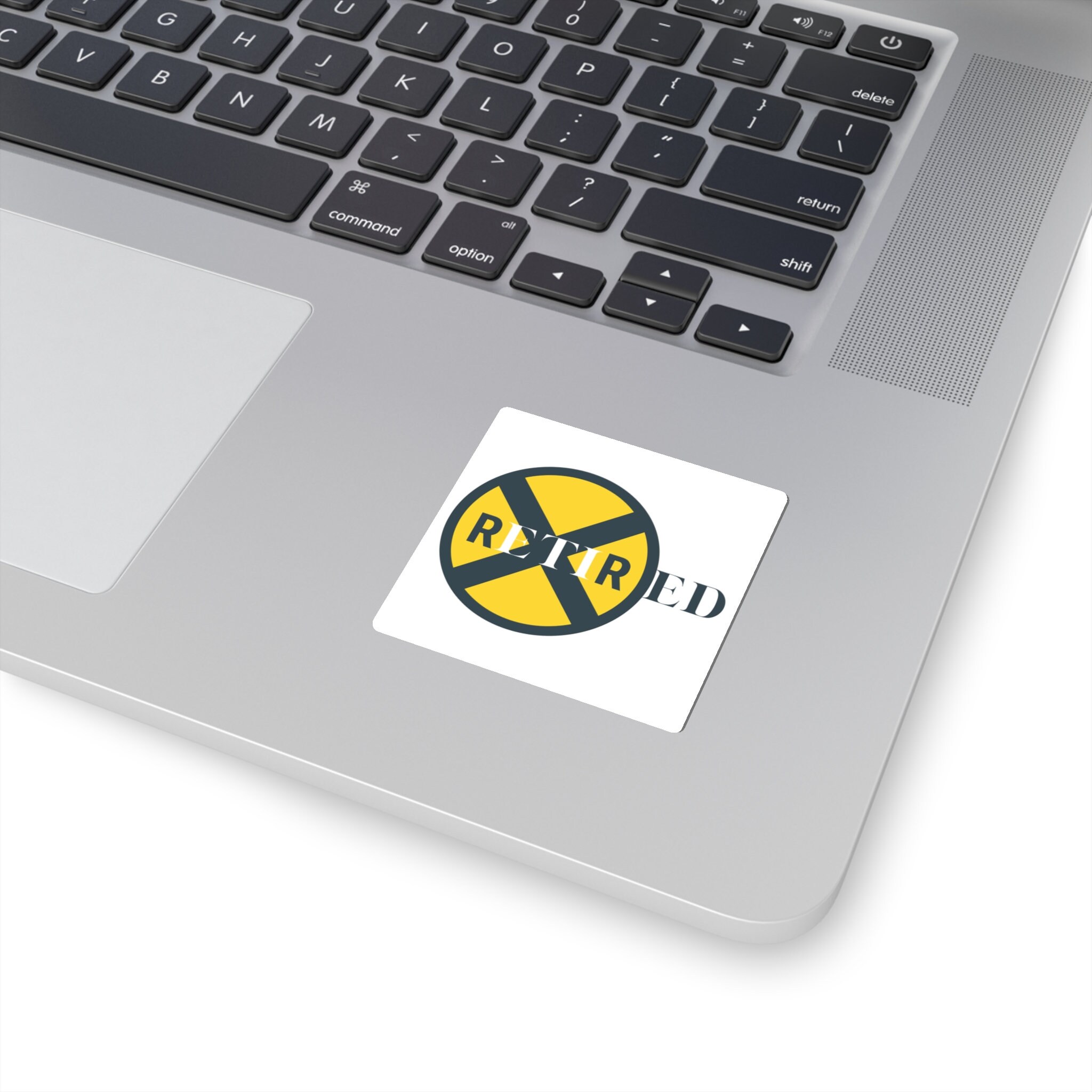 Retired Rail Sticker, Railroad Sticker, Retirement Sticker, Gift for ...