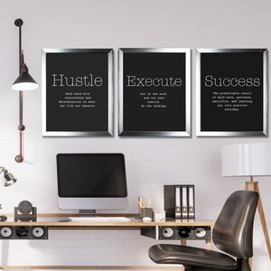 Office Motivational Posters Printable Download Gallery Wall 12 Set ...