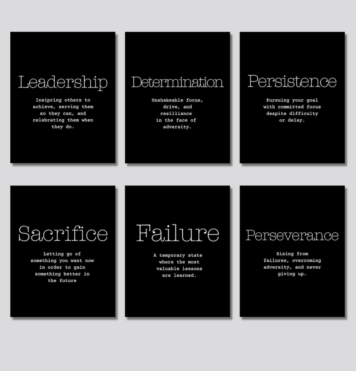 Office Motivational Posters Printable Download Gallery Wall 12 Set ...
