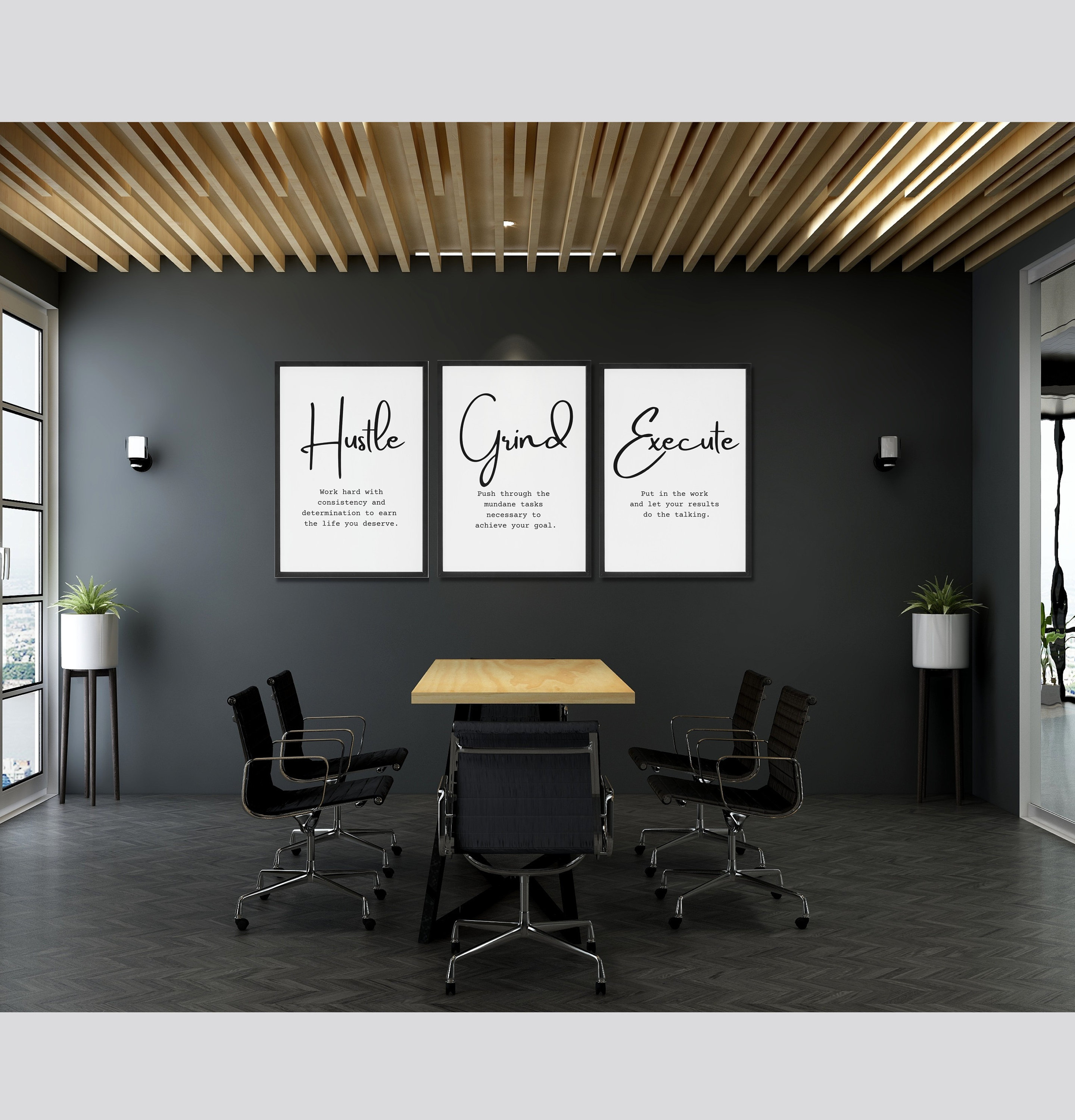 Office Motivational Posters Printable Download Gallery Wall 12 Set ...