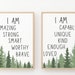 I Am Affirmations for Kids, Woodland, Trees, Forest, Baby, Nursery ...