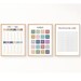 Educational Learning Posters Elementary School Kindergarten 1st 2nd ...