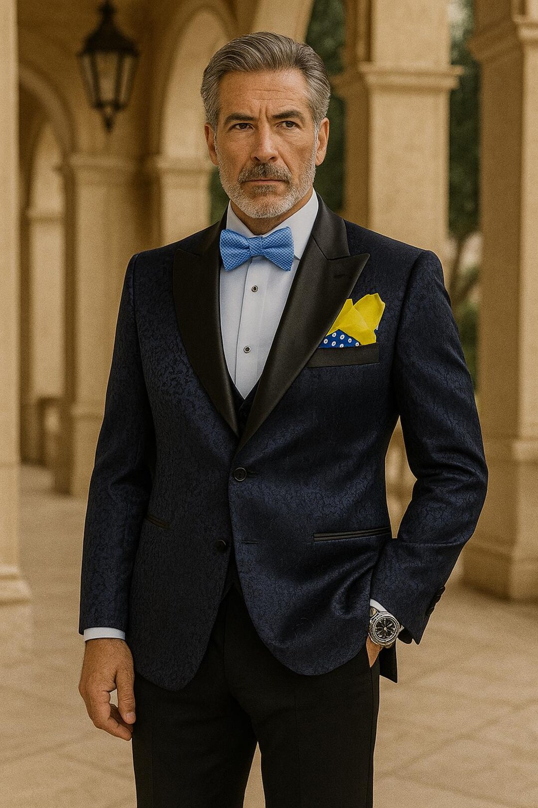 Bespoke Textured Fabric Suit: Hand Tailored Custom Wedding Tuxedo - Etsy