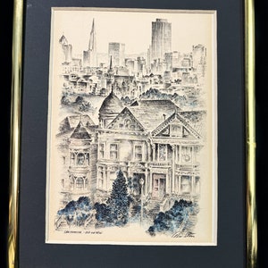 Set of Black and White Illustrations of San Francisco | Alec Stern Art ...