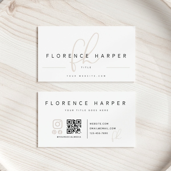 Minimalist Cards - Etsy