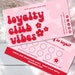 Pink Loyalty Card Template Canva, Editable Customer Punch Card ...