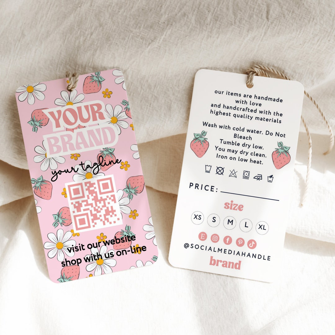 Editable Price Tag Template, Product Tags, Minimalist Product Tag ...