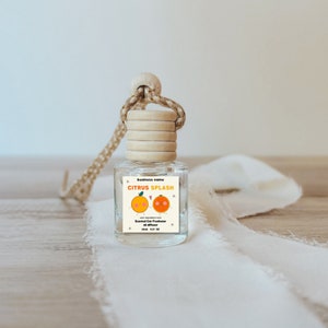 1 Inch Car Oil Diffuser Labels Template | Canva Template | Editable ...