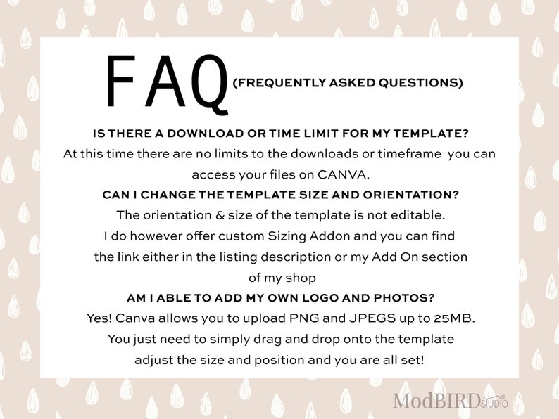 Editable Logo Daisy Flower Logo Branding Instant Download - Etsy Canada