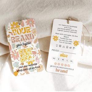 Editable Price Tag Template, Product Tags, Minimalist Product Tag ...