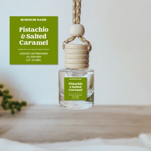 Car Diffuser Label Canva Template, Editable DIY Product Label Template ...