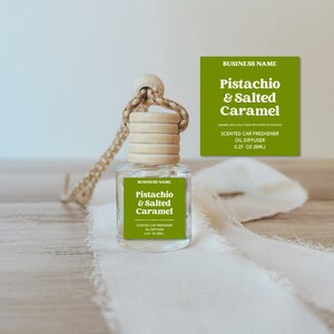 Car Diffuser Label Canva Template, Editable DIY Product Label Template ...