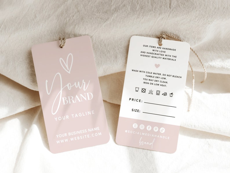 Editable Price Tag Template, Product Tags, Minimalist Product Tag ...