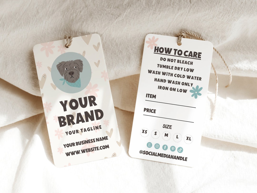 Editable Price Tag Template, Product Tags, Minimalist Product Tag ...