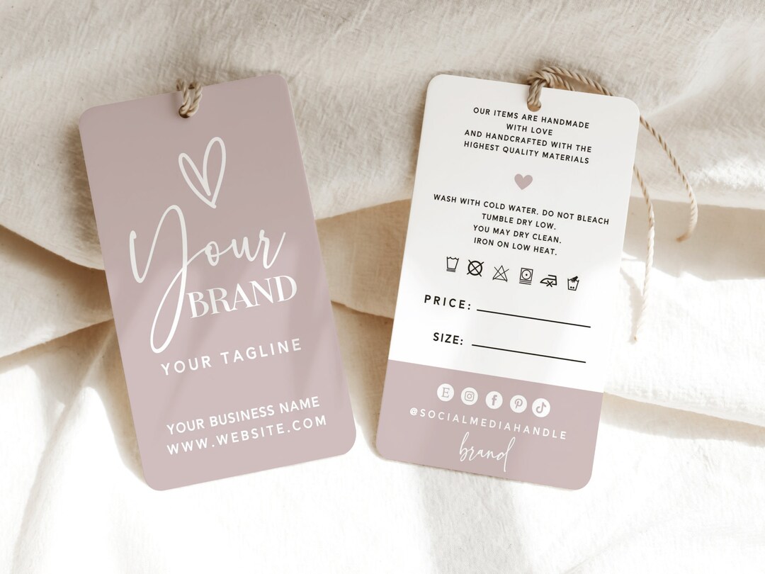 Editable Price Tag Template, Product Tags, Minimalist Product Tag ...