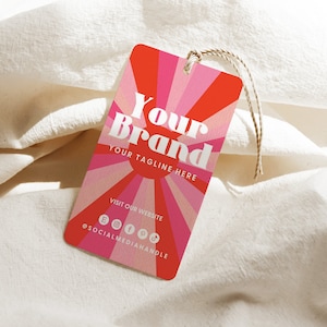 Editable Price Tag Template, Product Tags, Minimalist Product Tag ...